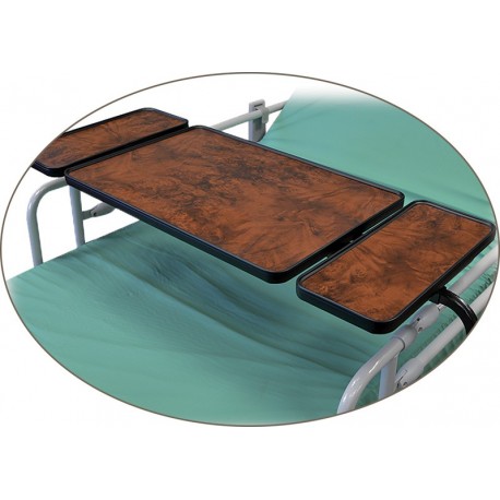 Table pont Easybridge--HERDEGEN Options L 90 cm en ronce de noyer