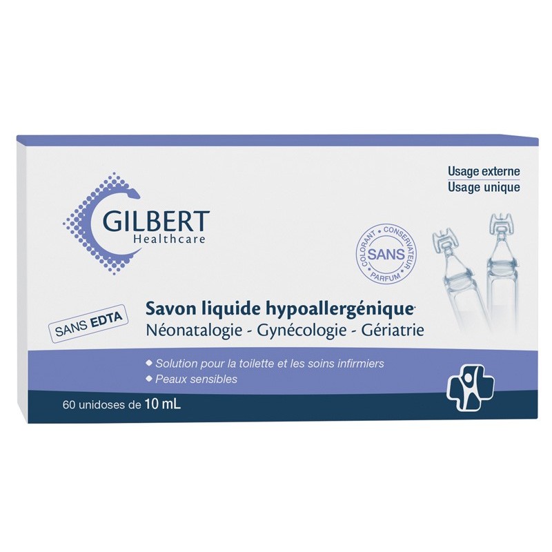 Savon liquide stérile hypoallergénique*--LABORATOIRES GILBERT